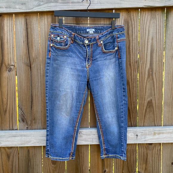 Cato | Jeans | Cato Blue Denim Jeweled Jeans | Poshmark